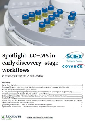 Bioanalysis Zone Spotlight: LC–MS in early discovery-stage workflows